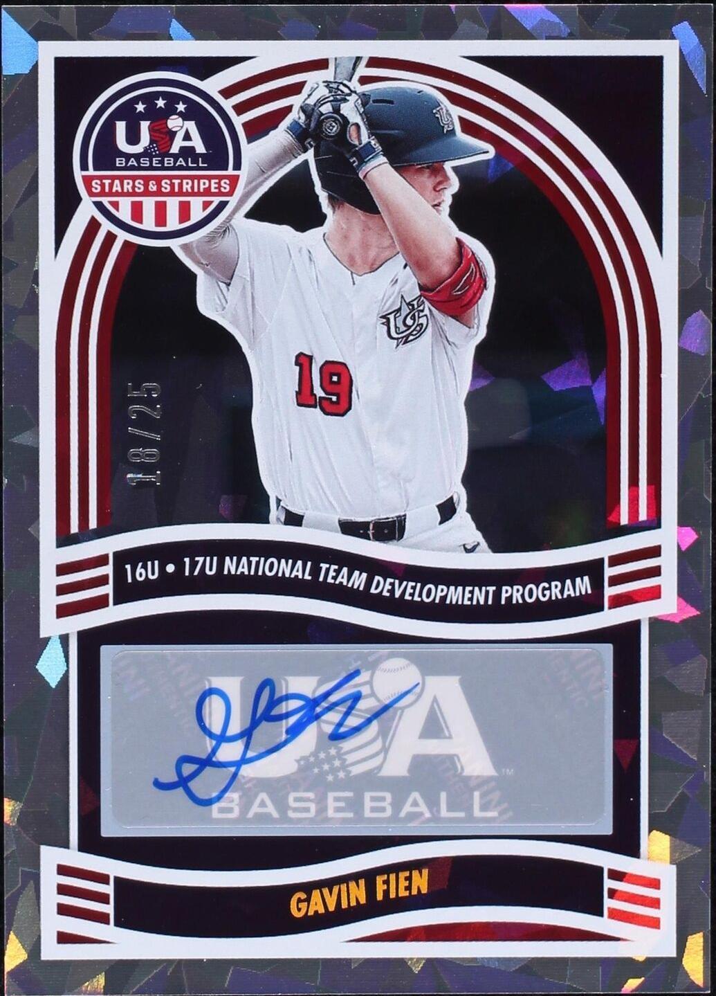2024 Panini Stars and Stripes - 16u/17u National Team Signatures Gavin ...
