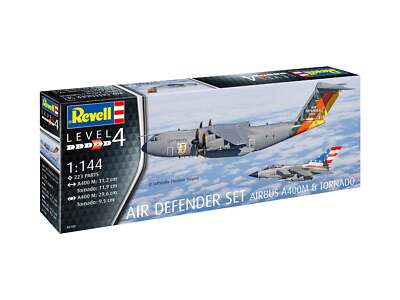 Revell 03789 1:144 Luftwaffe Air Defender set. Airbus A400M and Panavia ...