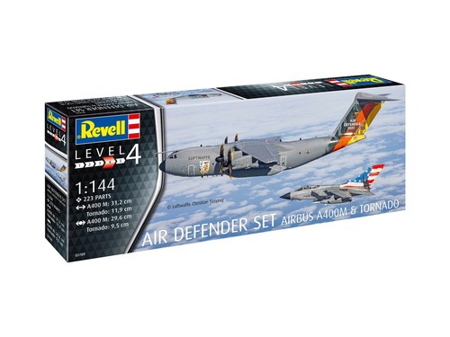 Revell 03789 1:144 Luftwaffe Air Defender set. Airbus A400M and Panavia ...