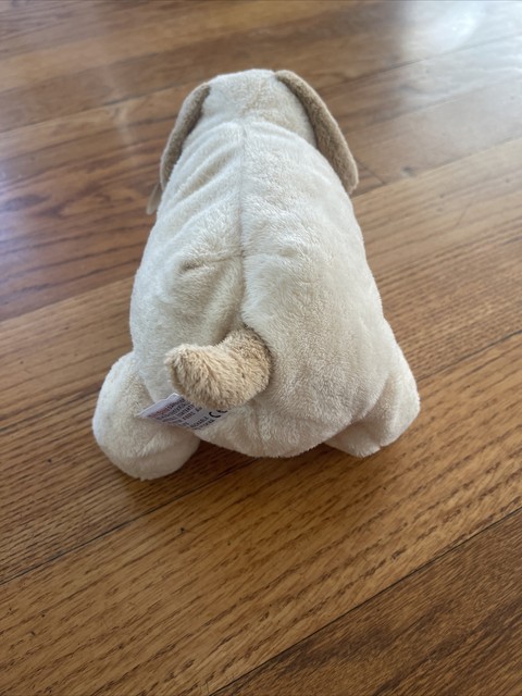 Ty Pluffies Plopper Puppy Dog Plush Stuffed Toy 2002 Cream/tan Sewn ...