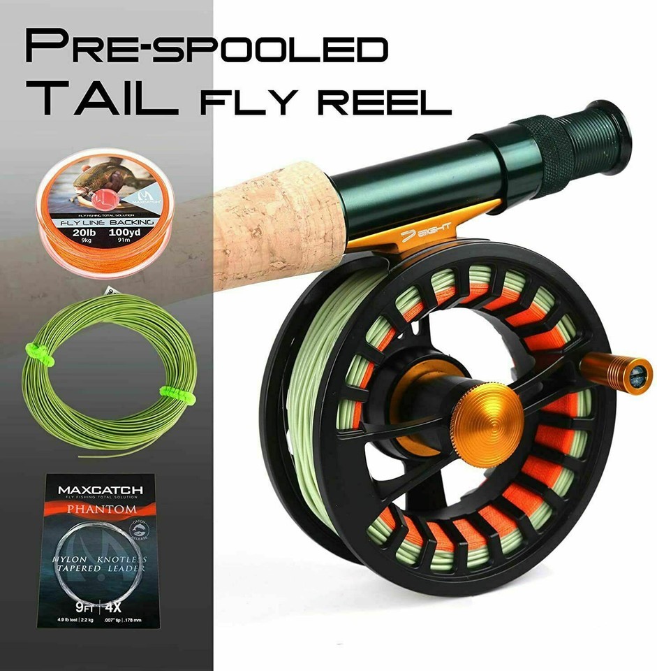 Alltime Traveller Fly Fishing Rod Combo 9ft 8pcs 5/6/8WT Fishing Rod ...