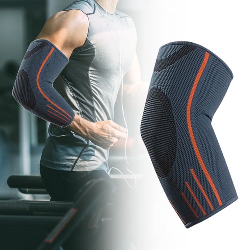 2Pcs Elbow Support | Brace Compression Sleeve Arm for Arthritis Relief ...