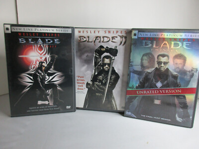 Blade Trilogy (DVD, 1998) 1,2,Trinity 794043470929| eBay