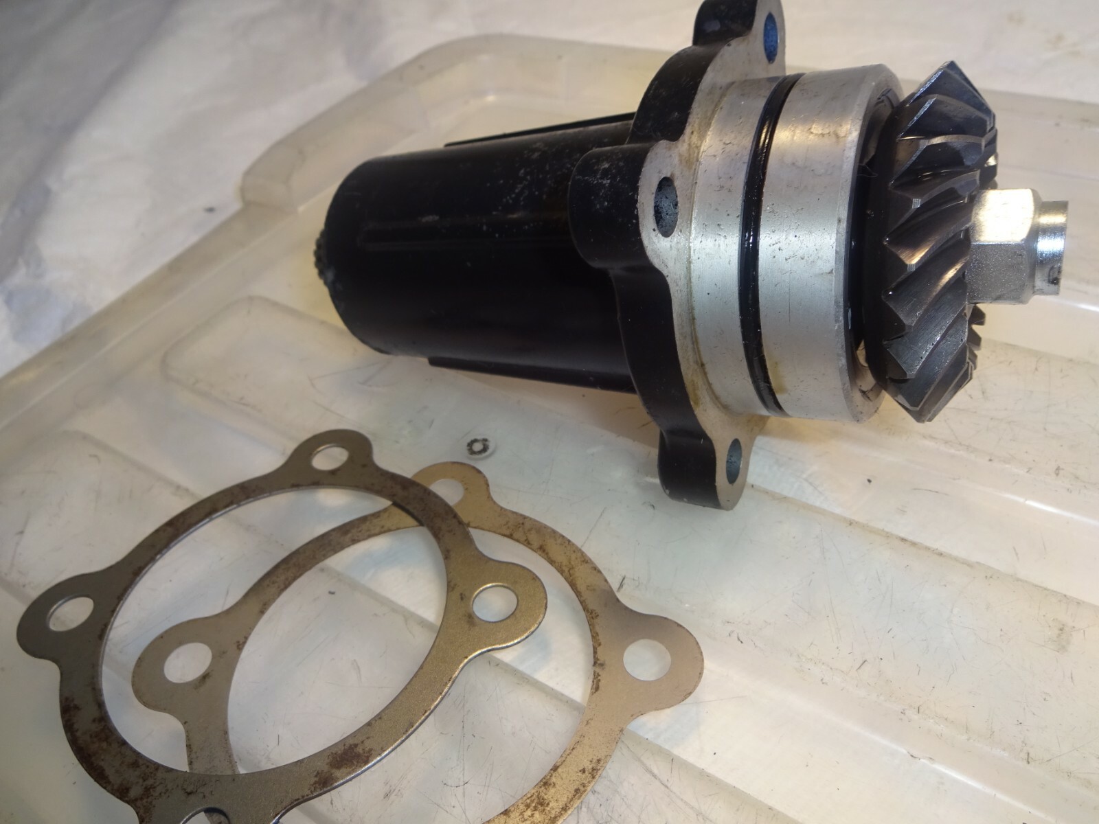 Kawasaki 1985 KLT160 A KLT 160 ATC Front Bevel Drive Gear Shaft with ...