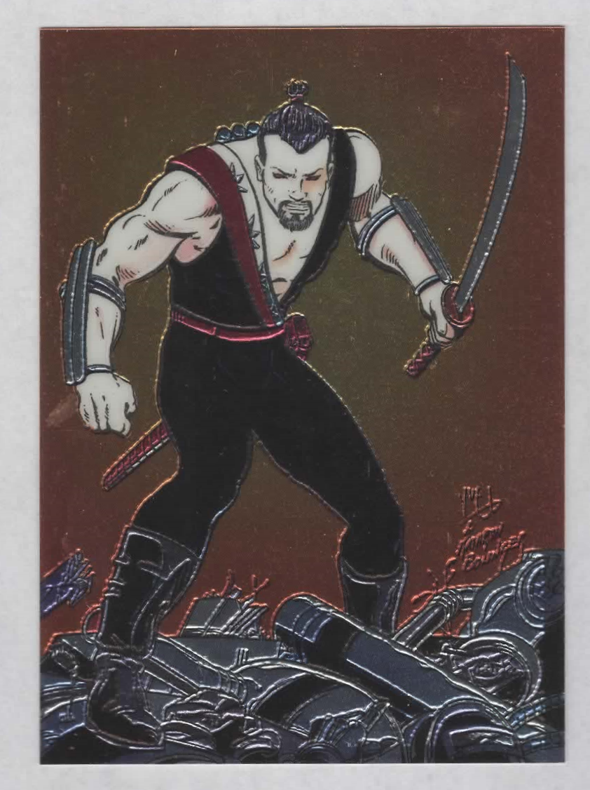 1992 COMIC IMAGES VALIANT UNITY CHROME ROOKIE INSERT CARD Rai NEW ...