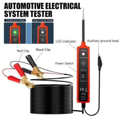 6-24V Car Auto Digital Power Probe Circuit Electrical Tester Test ...