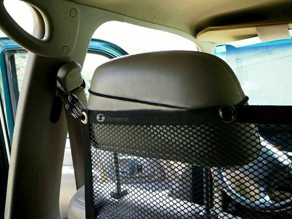 Zone Tech Vehicle Travel Pet Dog Car Back Seat Net Mesh Barrier 47 x 24 ...