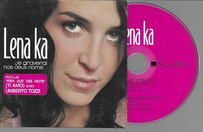 CD 2 Tracks - Lena Ka - I Will Engrave Our Two Names Label: WEA Music ...