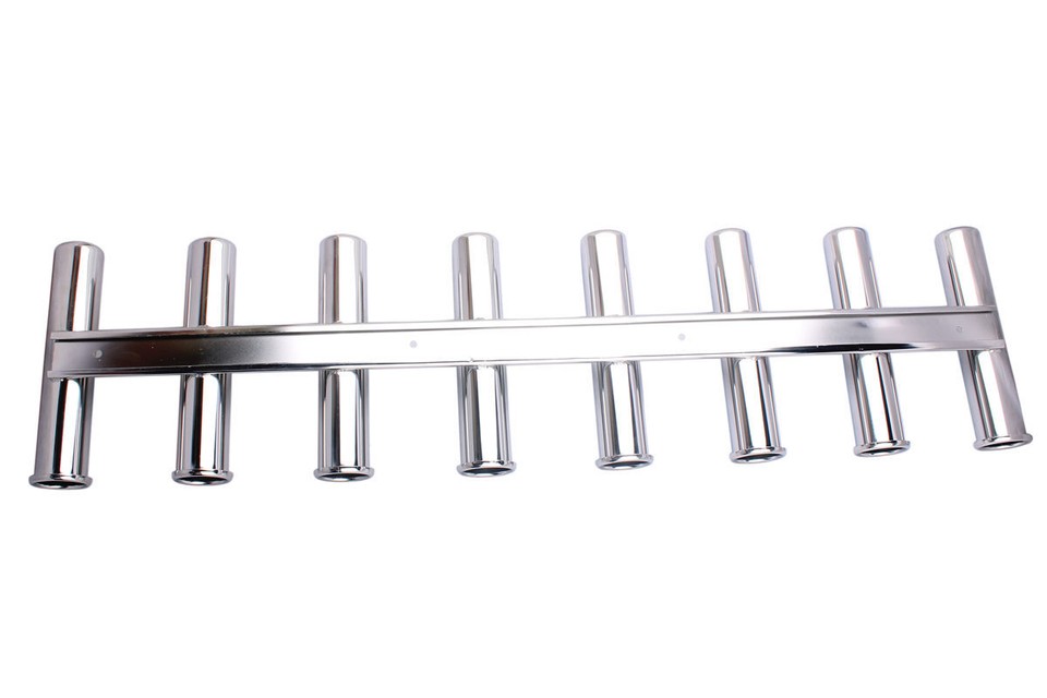 Stainless Steel 8 Link Fishing Rod Holder 8 Tubes for Marine Yacht Rod ...