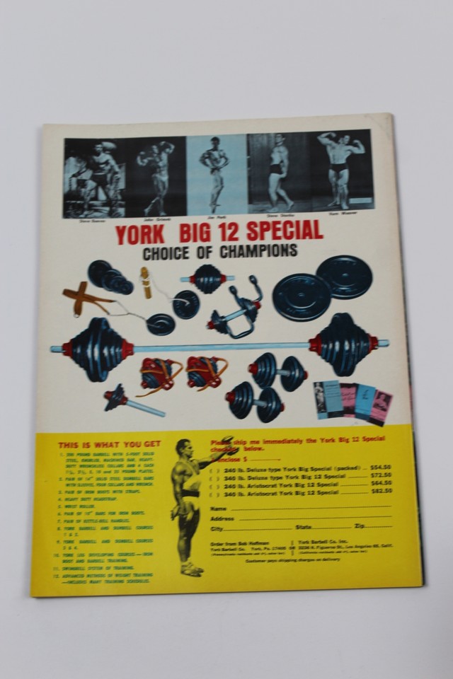 MUSCULAR DEVELOPMENT bodybuilding muscle magazine RONALD GIBSON ...