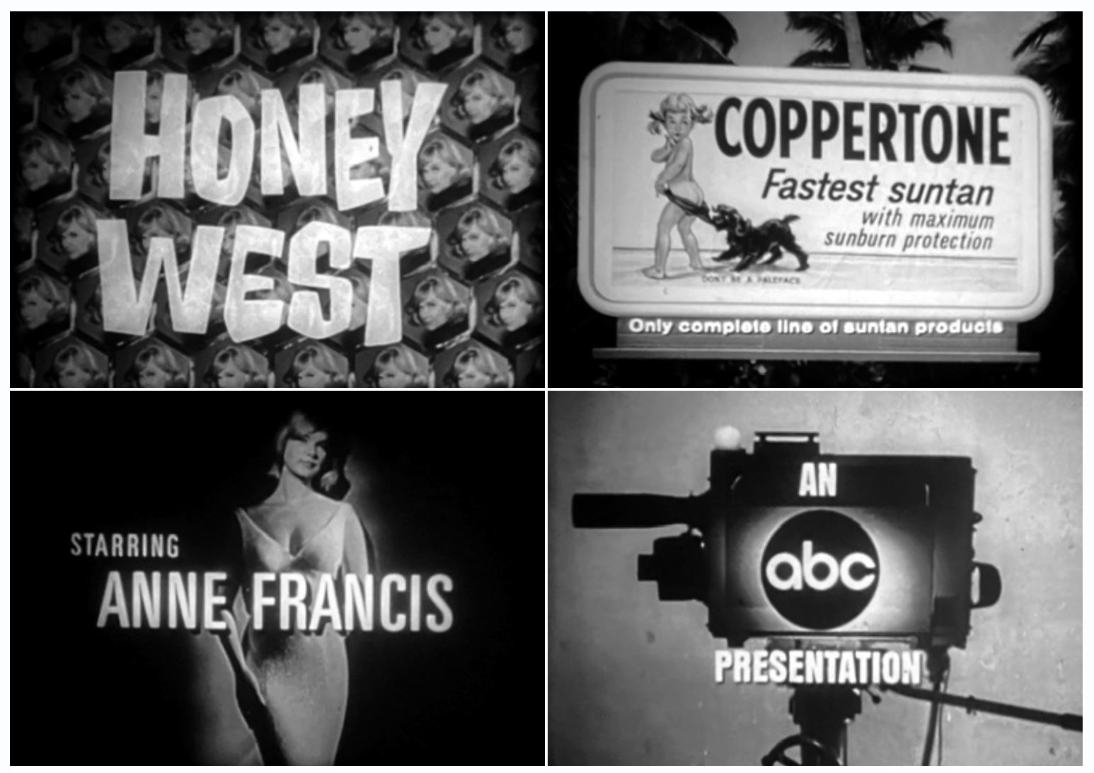 16mm Film: HONEY WEST "King of the Mountain" (1966) ABC NETWORK WITH ...