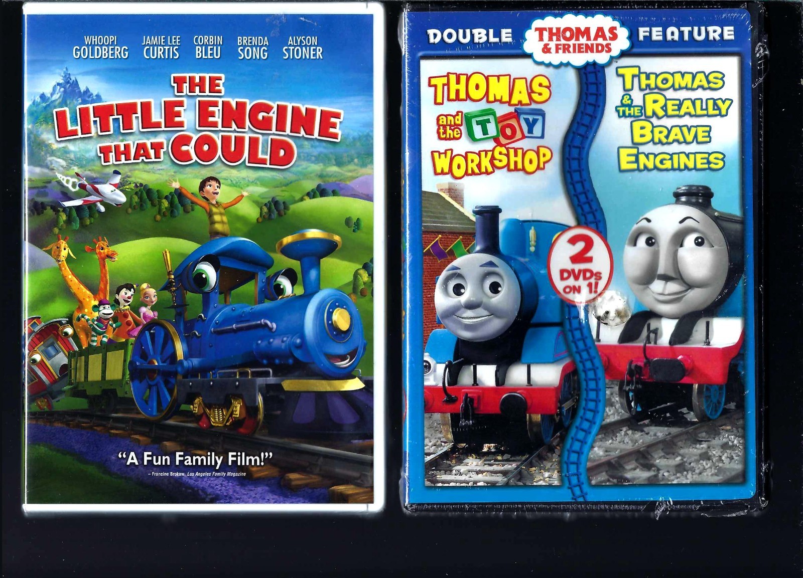 THOMAS FRIENDS TOY WORKSHOP/ BRAVE ENGINE & LITTLE ENGINE THAT COULD ...