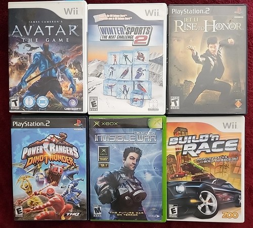 Mixed-Lot of 17 Wii, Wii U, Ps2, Xbox 360, Xbox Games | eBay