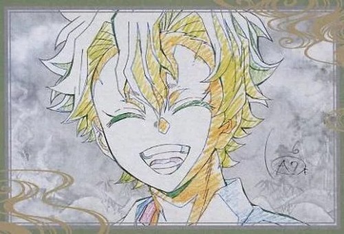 Postcard Fushikawa Miya Smile Demon Slayer Swordsmith Village Edition ...