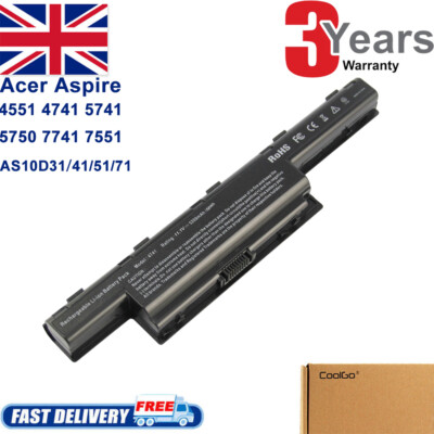 Battery For Acer Aspire E1-421 E1-431 E1-471 E1-531 E1-571 AS10D75 V3 ...