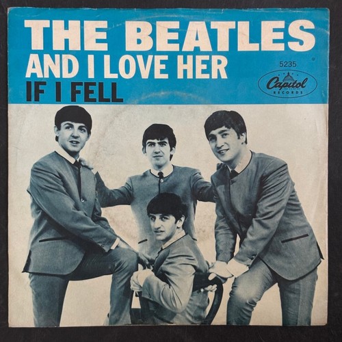 The Beatles 1964 Pop 45 on Capitol ~ And I Love Her ~ Hear | eBay