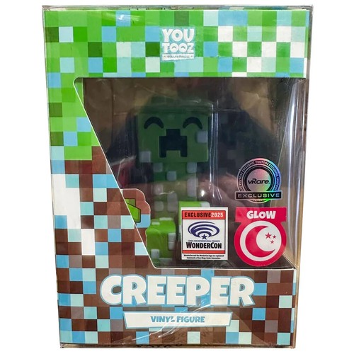 Youtooz: Minecraft Creeper (Glow in the Dark) - Wondercon vRare ...
