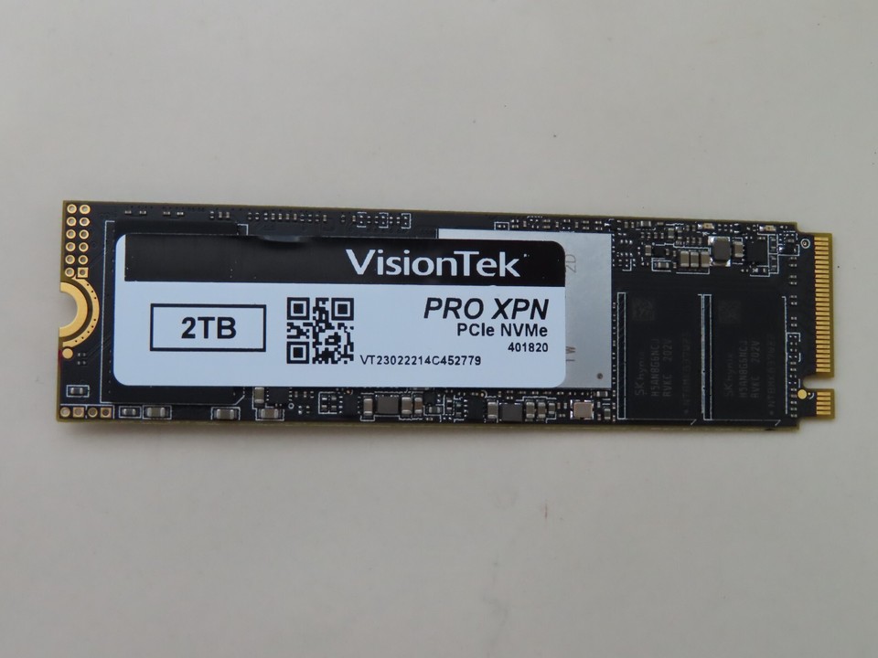 VisionTek 2TB Pro XPN M.2 NVMe Solid State Drive - New In OEM Packaging ...