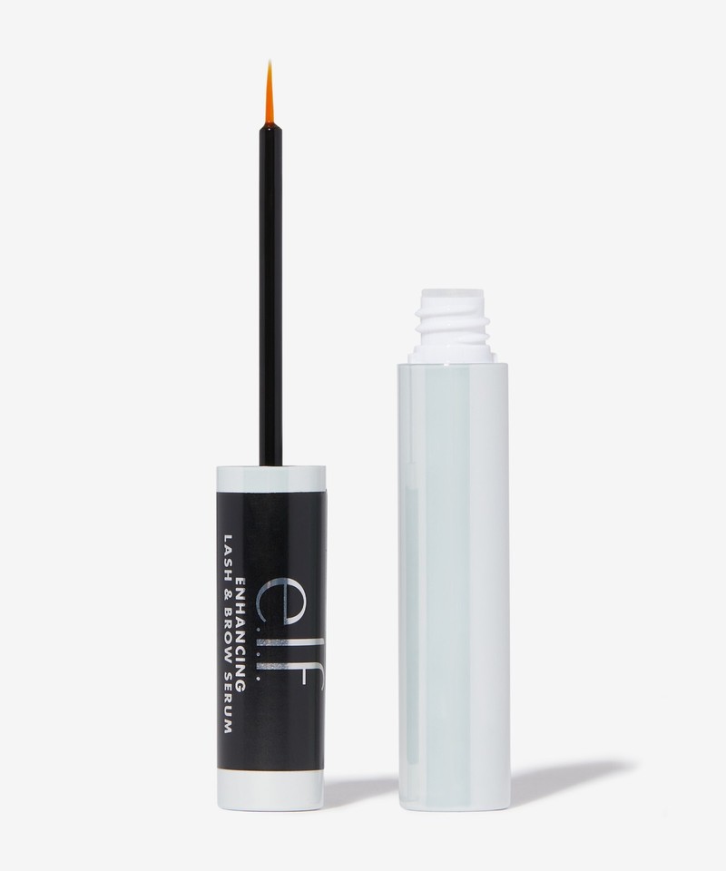 ELF Enhancing Lash & Brow Serum Clear, Nourished Longer & Fuller Lashes ...