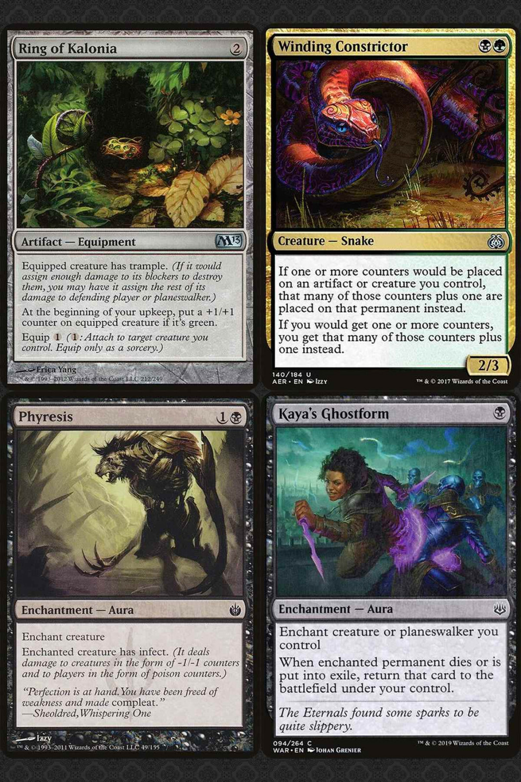 Skullbriar, the Walking Grave Commander EDH Deck Proliferate MTG Ready ...