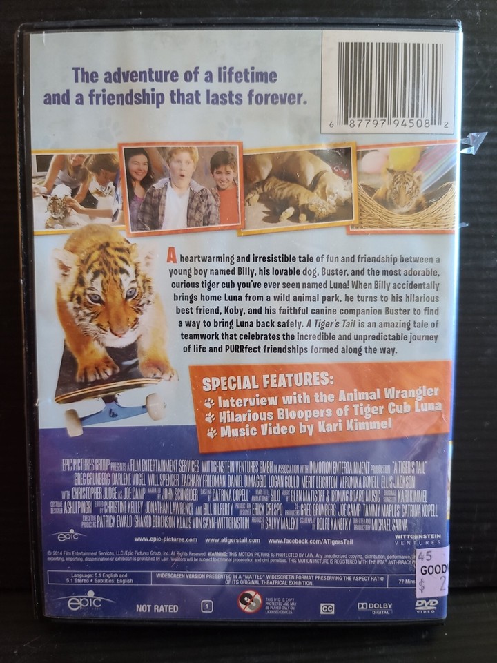 SHELF219 DVD tested~ A tiger's tail | eBay