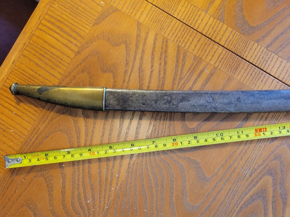 RARE! Antique Etched 1881 Russian Shashka Sword dagger knife | eBay