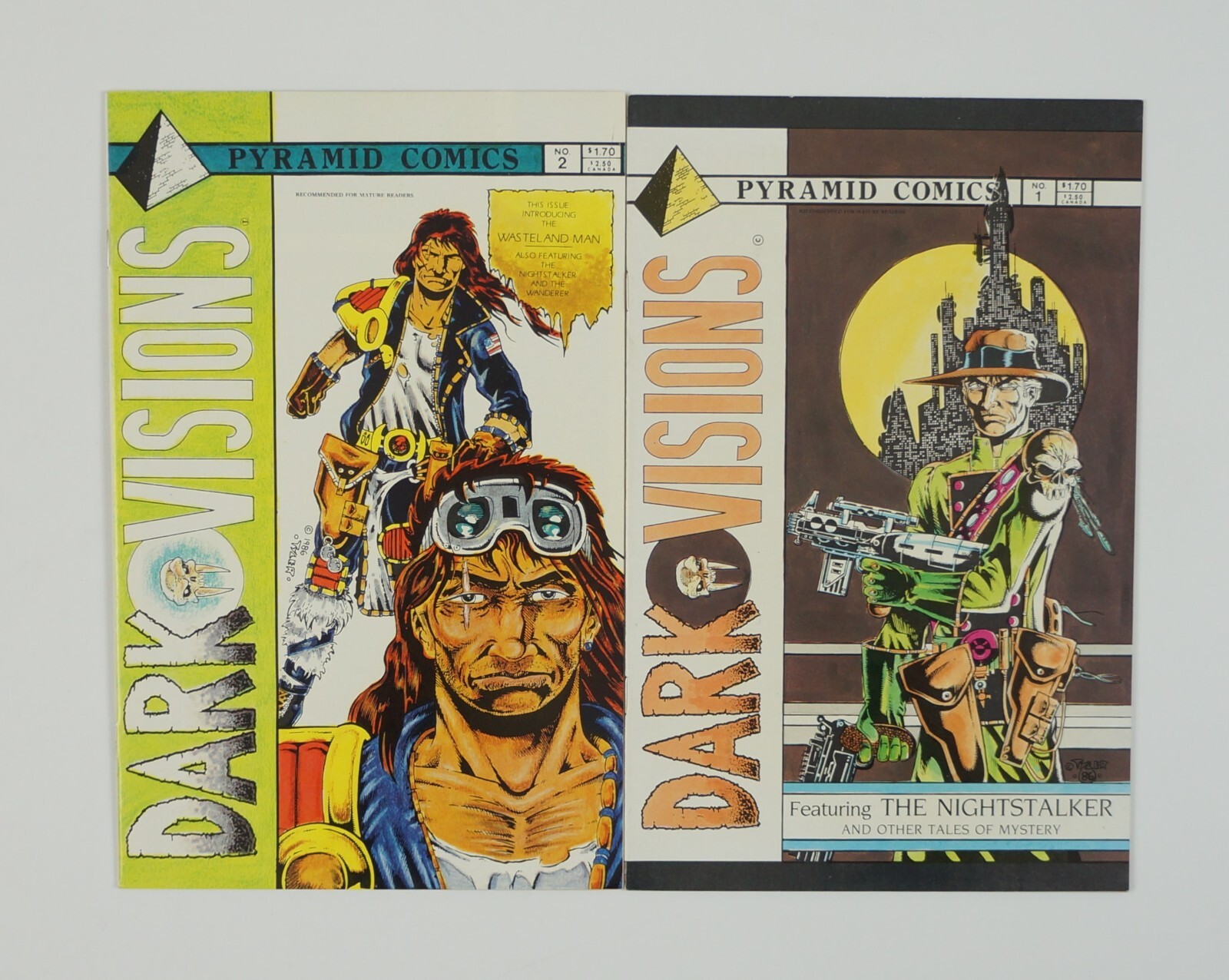 Dark Visions #1-2 VF/NM complete series Pyramid Comics Tim Tyler ...