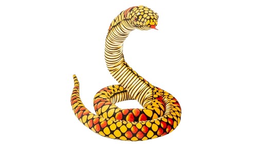 Giant Snake Stuffed Animal, 110 inch(9 Feet) Plush Toy for Kids, Yellow ...