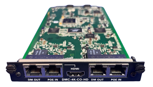 Crestron DMC-4K-CO-HD, 2Ch HDBaseT Certified 4K DigMedia 8G+ DM Output Card-Used | eBay