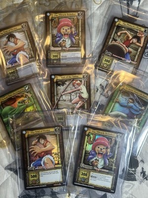 2005 ONE PIECE PROMOS MEIJIN REWARD Vintage Cards SET Luffy Chopper ...