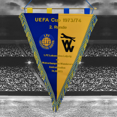 1. FC Lokomotive Leipzig v Wolverhampton Wanderers FC 1973/74 Größe 48 ...