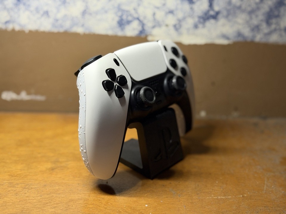 Black on White Custom PS5 Controller | Hall Effect Sticks | Case ...