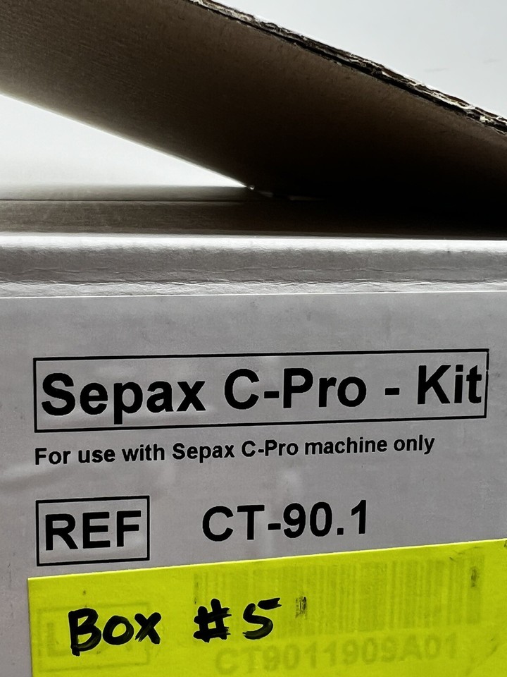 GE CT-90.1 Sepax C-Pro Cell Processing System Single Use Kit ~ EXPIRED ...