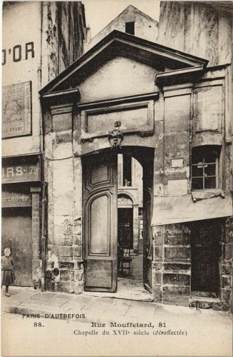 CPA PARIS 5e 81, Rue Mouffetard Chapelle (978791) | eBay.de