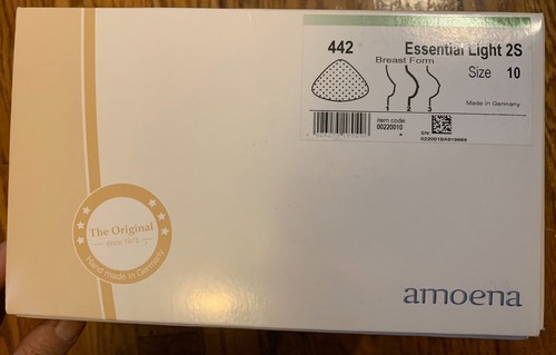 Amoena 442 Essential Light 2S Prosthesis NEW IN BOX. | eBay