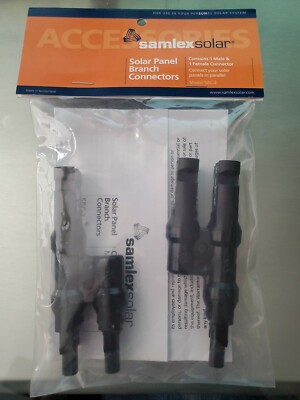 Samlex Solar Branch Connectors SBC-2 30 amp IP67 rated | eBay