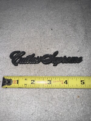 Oldsmobile Cutlass Supreme Emblem Badge | eBay