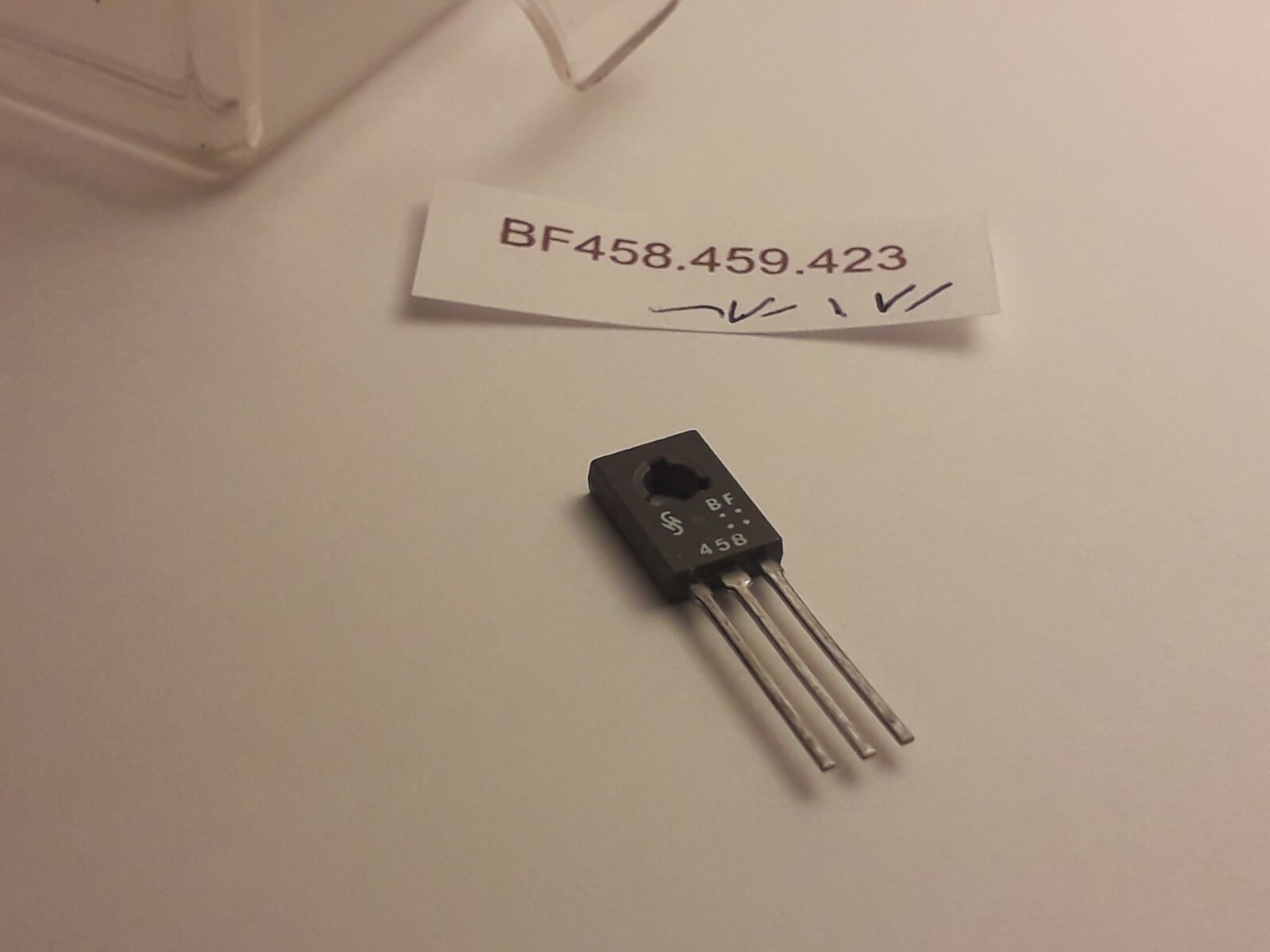 BF458.Siemens.TRANSISTOR. | eBay