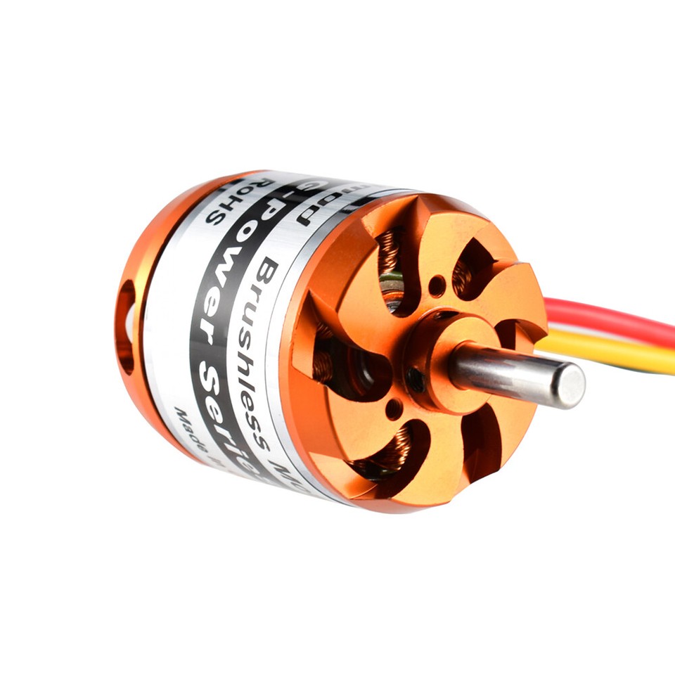 D3542 1450KV 1000KV 5.0mm Brushless Outrunner Motor for RC Fixed Wing ...