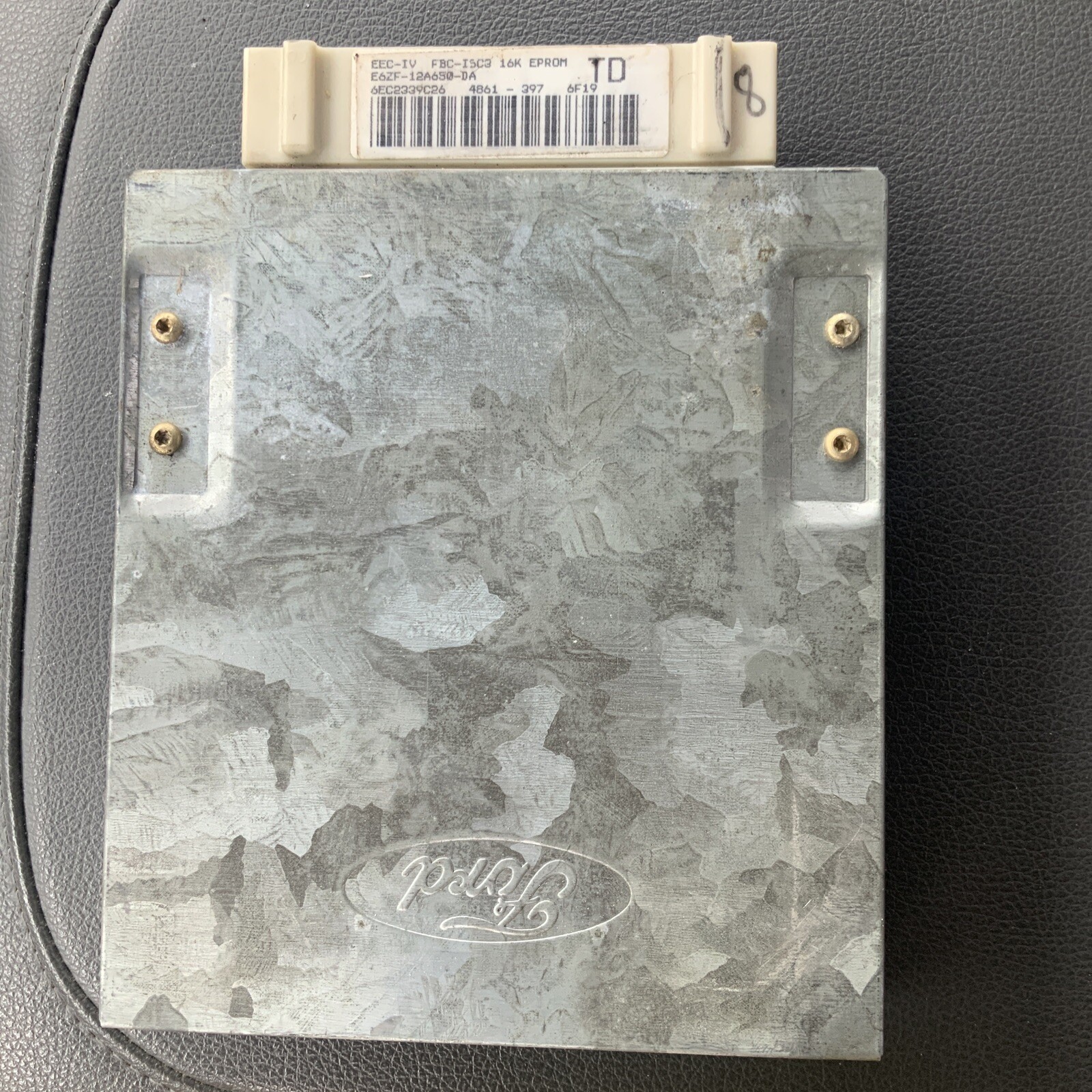 ENGINE COMPUTER FORD MUSTANG 1986 E6ZF-12A650-DA TD PCM ECM ECU OEM | eBay