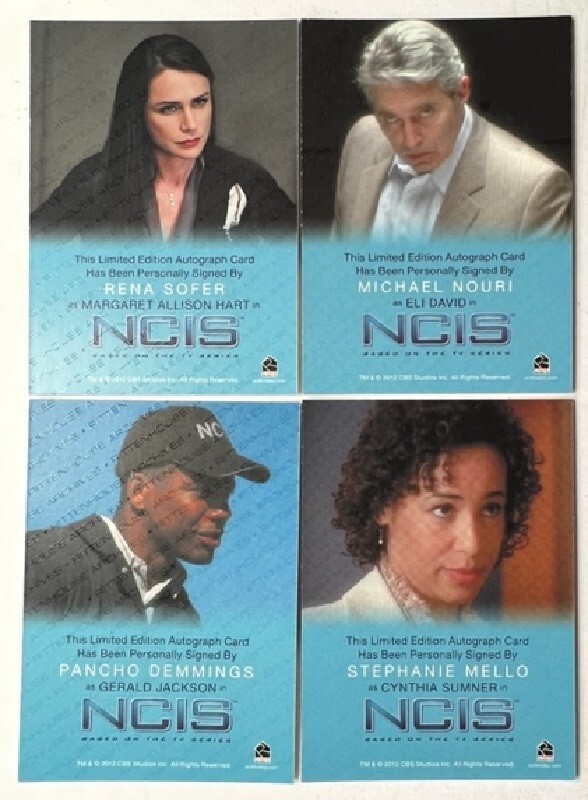 2023 NCIS Autographs Expansion Packs Master Set, 12 Cards by ...