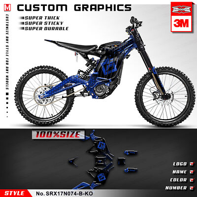 Custom Surron Graphics Sticker Kit for Sur Ron Light Bee X Honeycomb ...