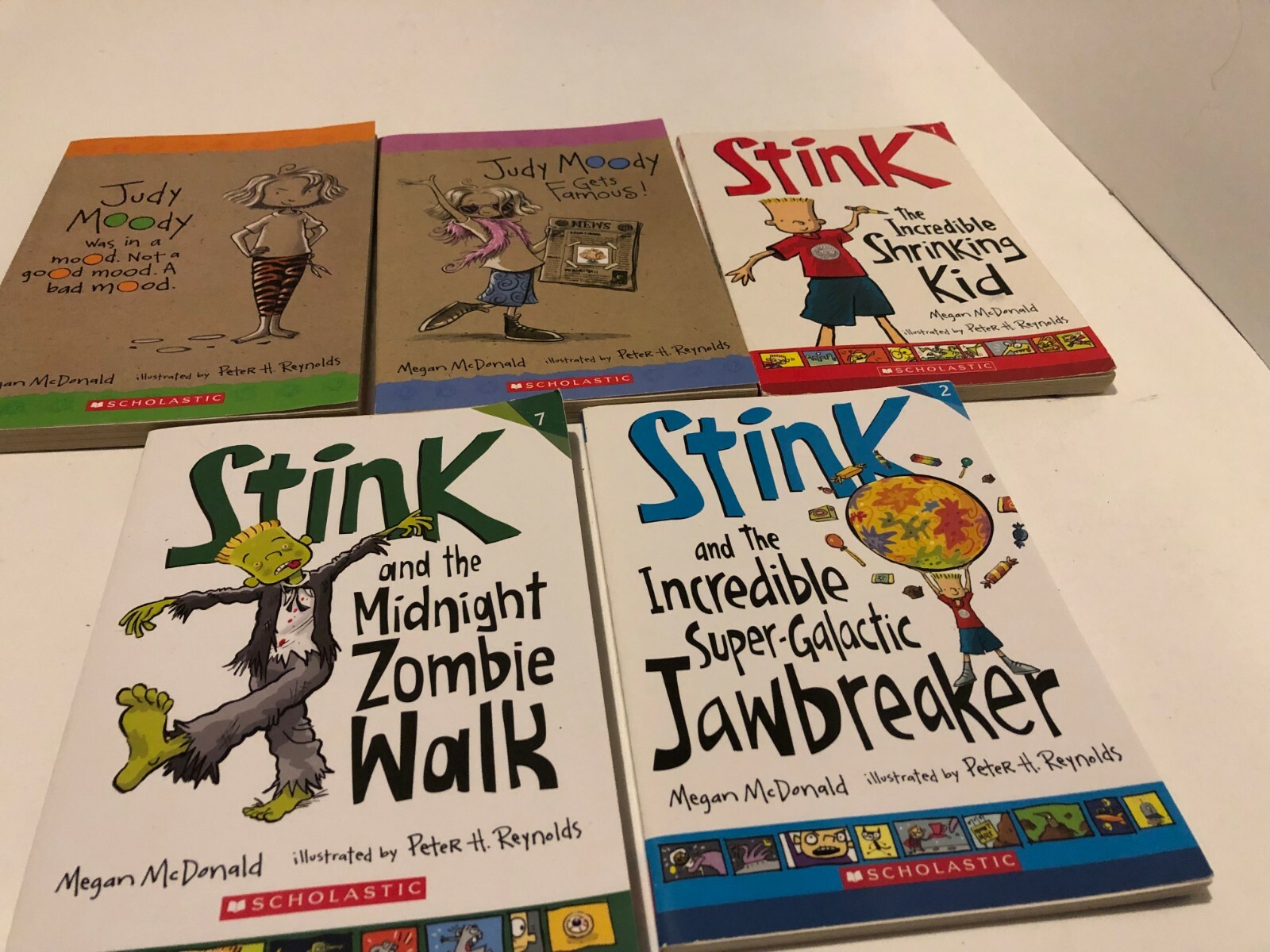 JUDY MOODY and STINK Books Lot of 5 Megan McDonald | eBay