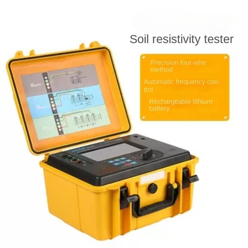 Soil Resistivity Tester Lightning Clamp Grounding Resistance Shaking ...