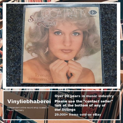 7" Single Vinyl Erica Frank - Santa Lucia | eBay