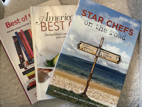 Food & Wine Cookbooks 3 cook Book Set Chefs on the Road America's Best ...