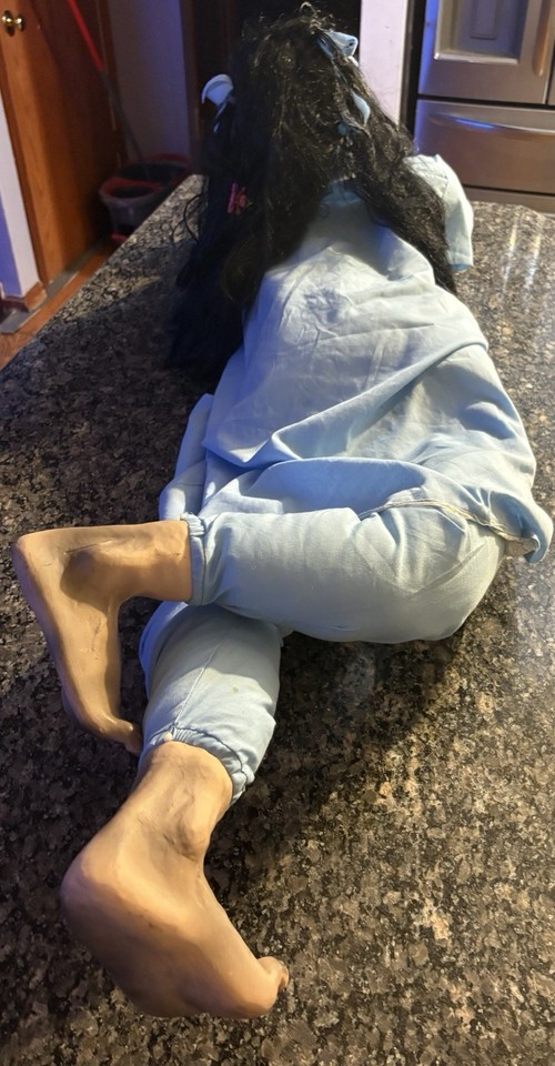 Possessed Wall Hanger Exorcist Prop Halloween Decoration Animatronic | eBay