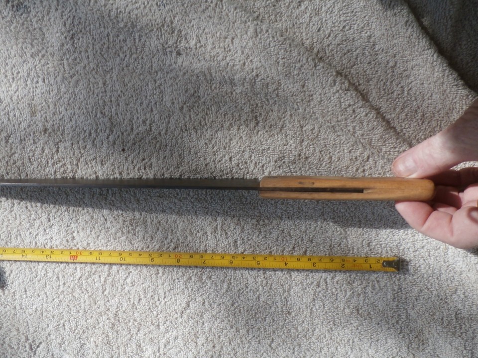 Antique Carbon Steel Blacksmith Butchers Knife 12 inch wide Blade | eBay