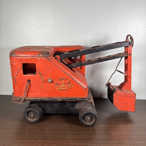 Vintage 1950s Marx Lumar Contractors Automatic Scoop Shovel Truck ...