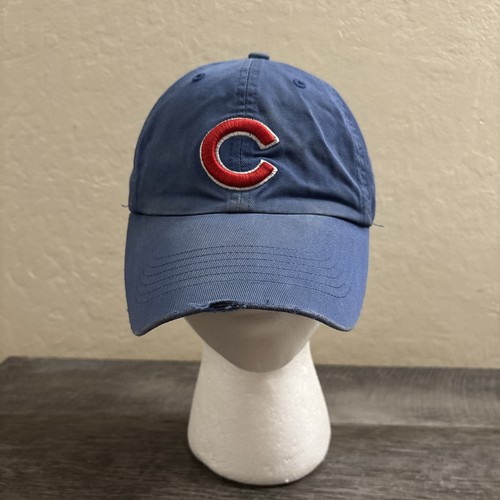 Chicago Cubs Distressed Blue Fitted CAP size Small Or 7 The Franchise ...
